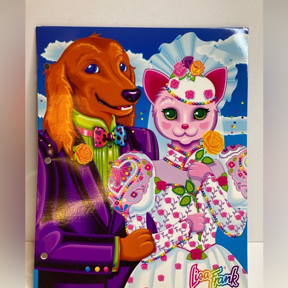 Lisa Frank | Office | Lisa Frank Trends 2 Pocket Folder Doglas Catrina ...